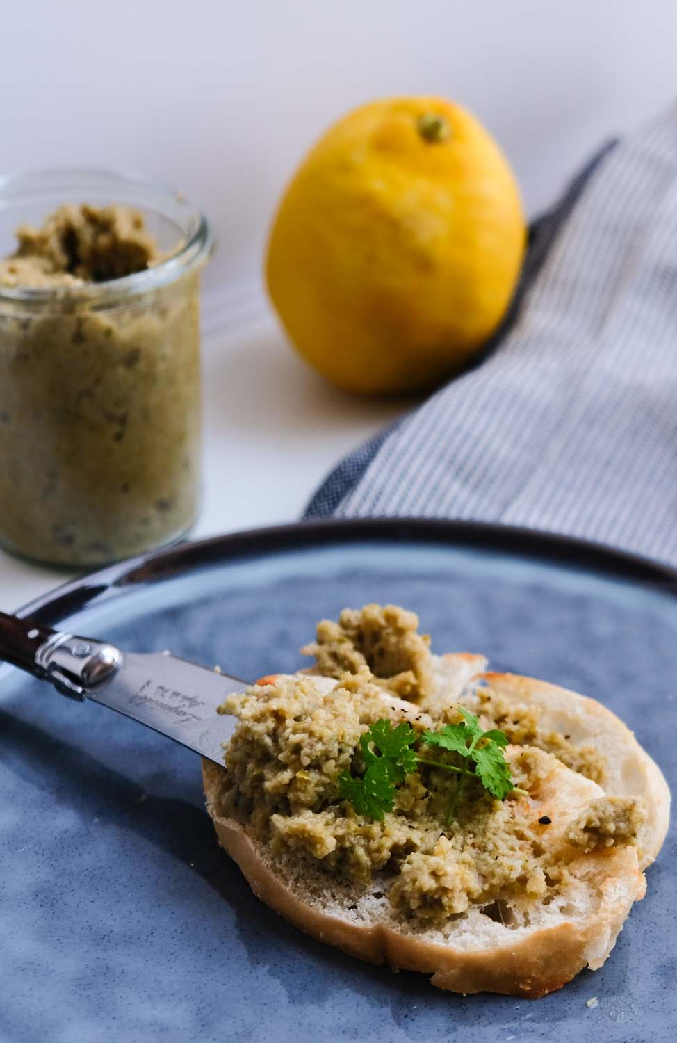 Hops Herbs Easy Green Olive Tapenade Recipe